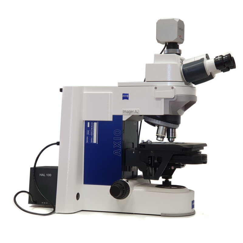 Zeiss Axio Imager A2 mikroszkóp CoolCube 1m monokróm kamerával ...